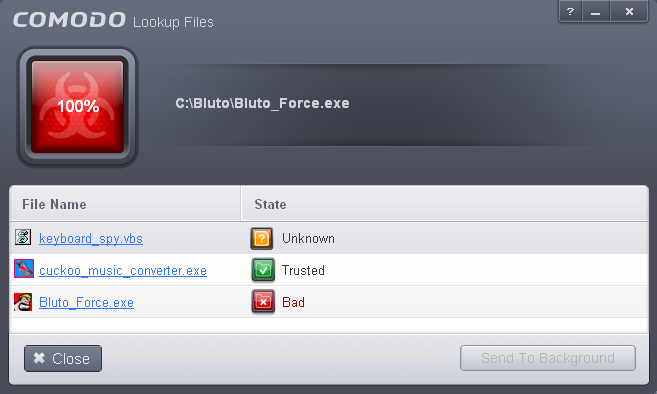 Comodo Internet Security Unrecognized Files, Virus Scan | COMODO Internet Security v6.2